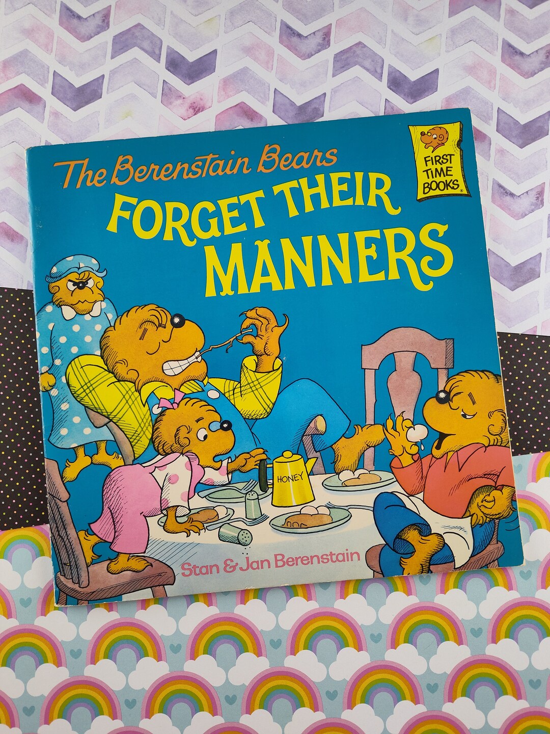 Vintage 1985 the Berenstain Bears "forget Their Manners" by Stan & Jan ...