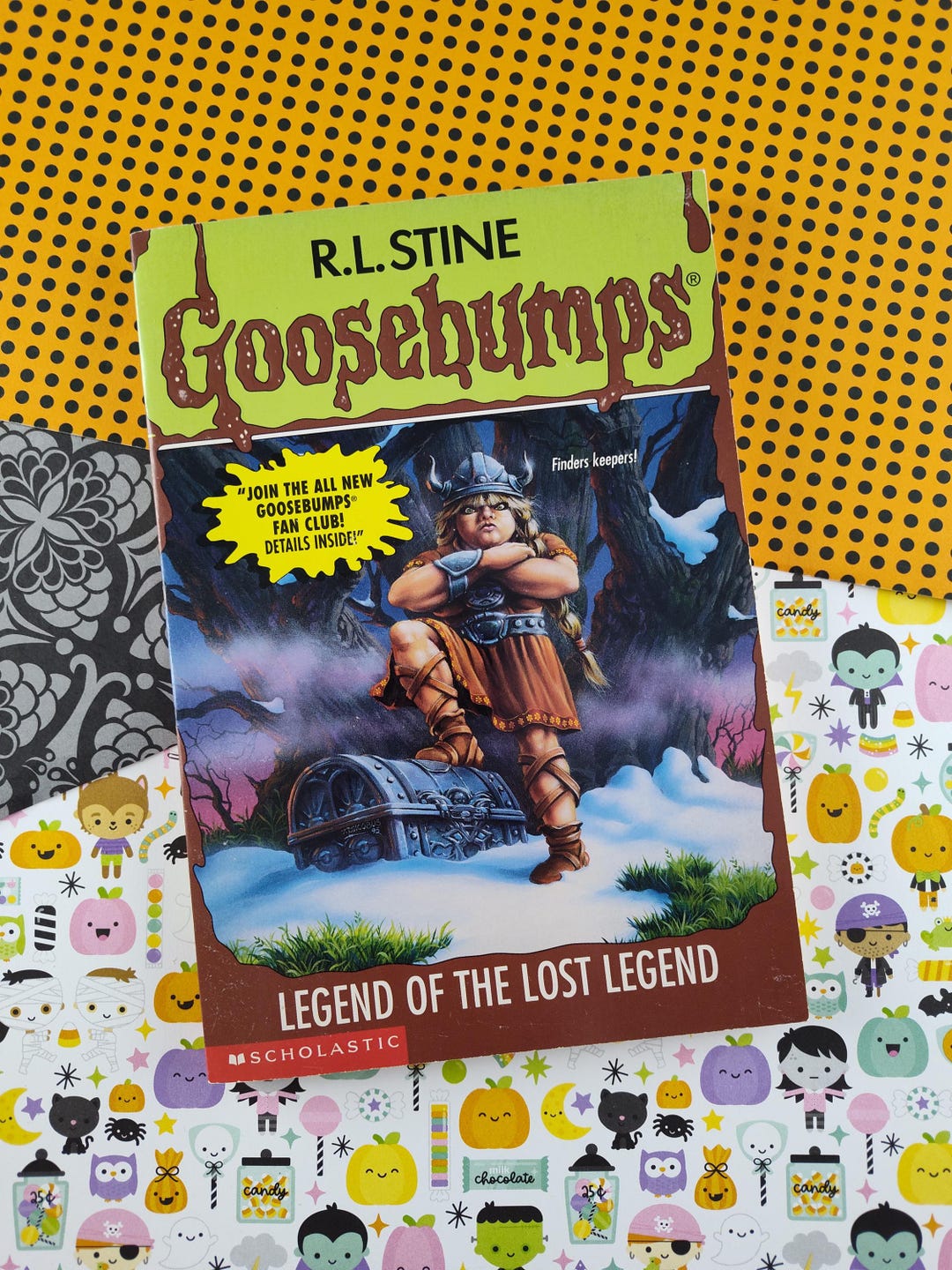Vintage 1990's R.L. Stine Goosebumps #47, Legend of the Lost Legend - Etsy