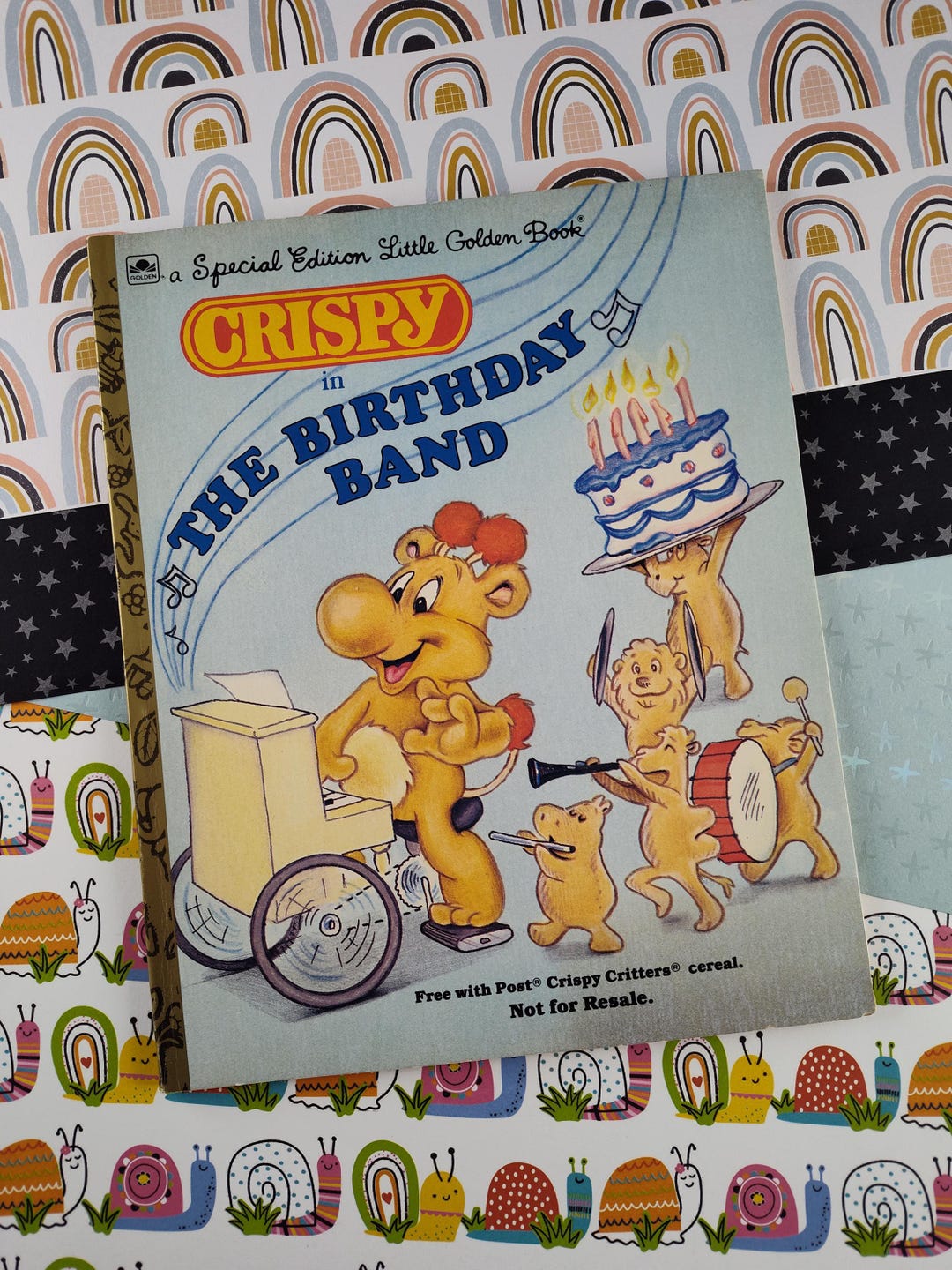 Vintage 1987 Special Edition Little Golden Books: Crispy in the ...