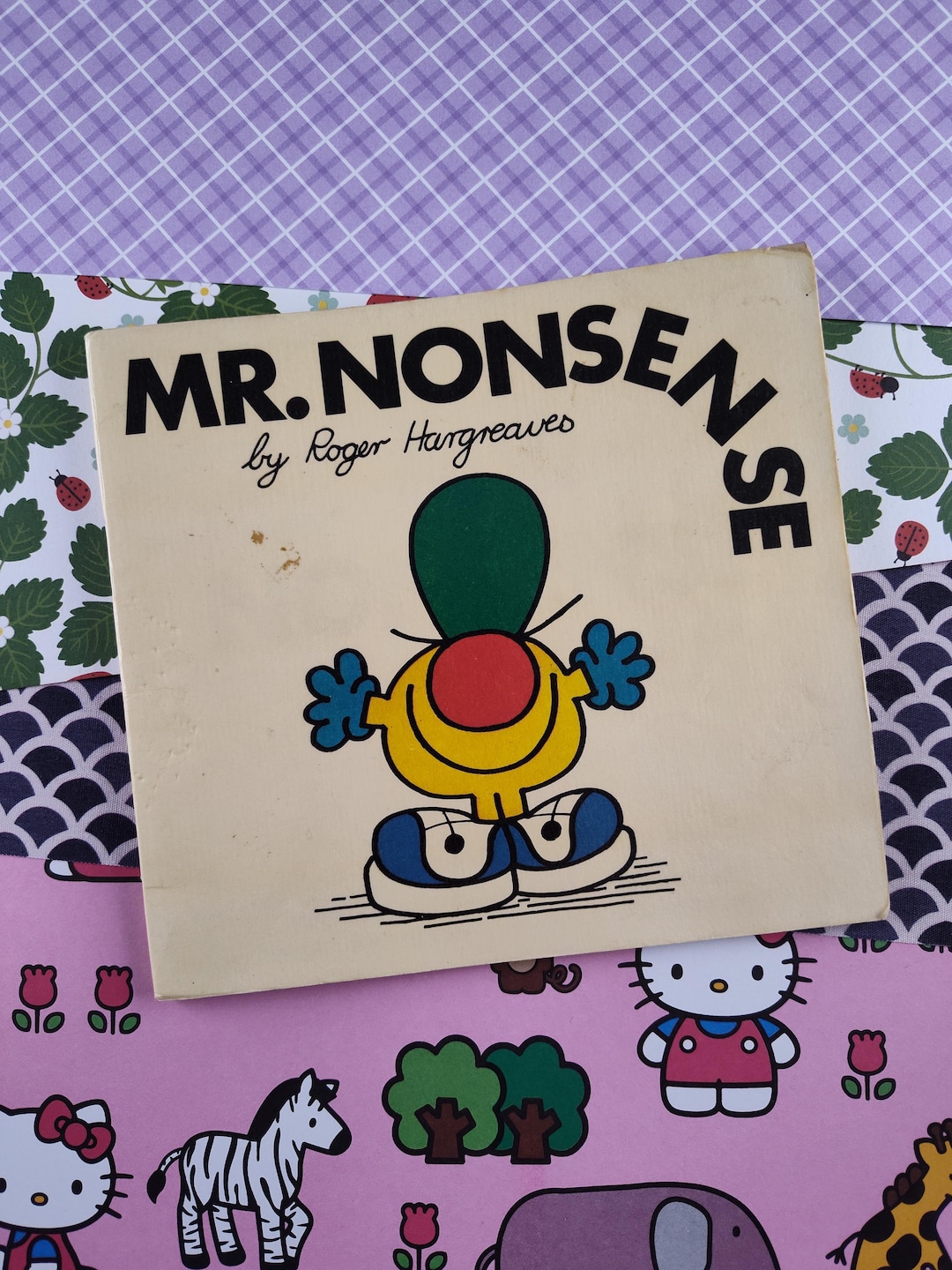 Vintage 1978 Original Mr. Men Books "mr. Nonsense" by Roger Hargreaves ...
