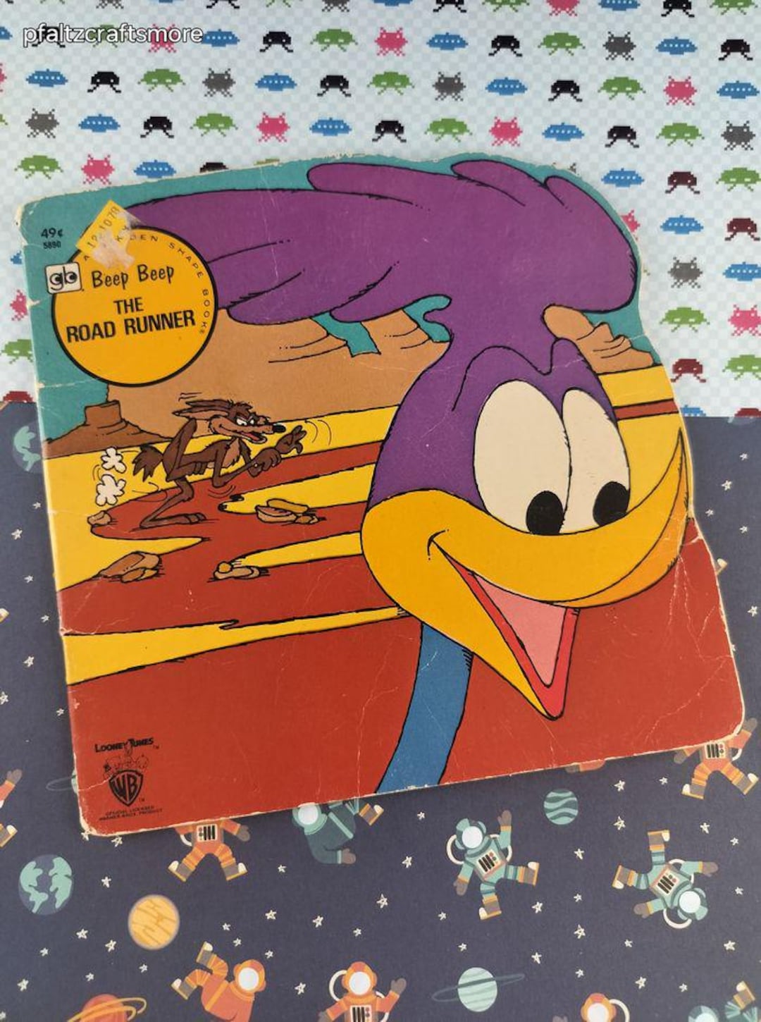 Vintage 1978 Golden Super Shape Book Beep Beep the Road Runner ...