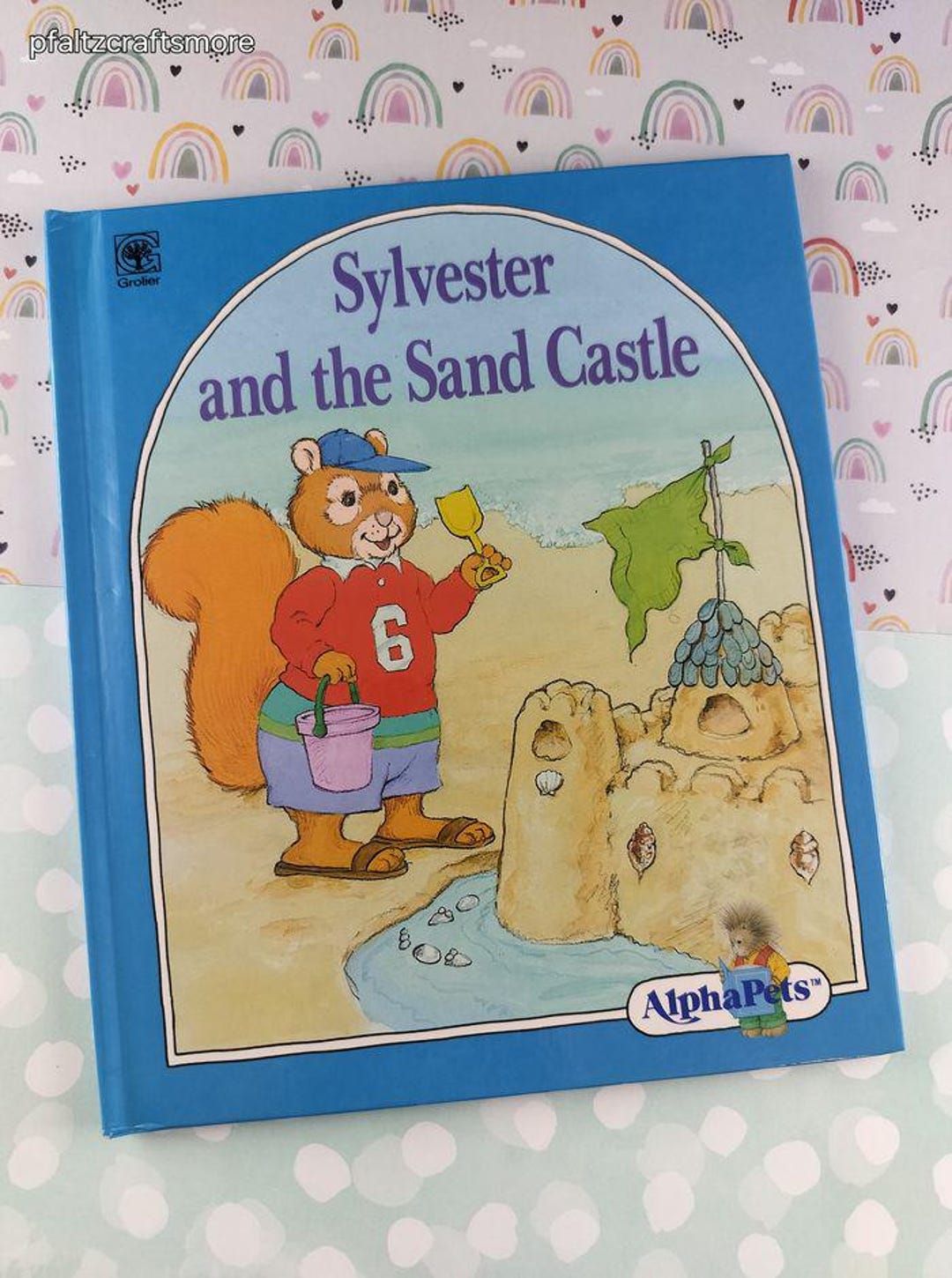 Vintage 1992 Sylvester and the Sand Castle Grolier Alphapets Hardcover ...