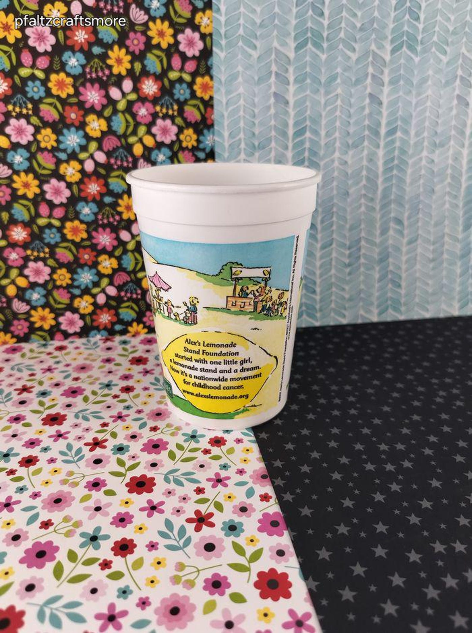 Vintage Applebee's Alex's Lemonade Stand Plastic Cup Tumbler, Nice ...