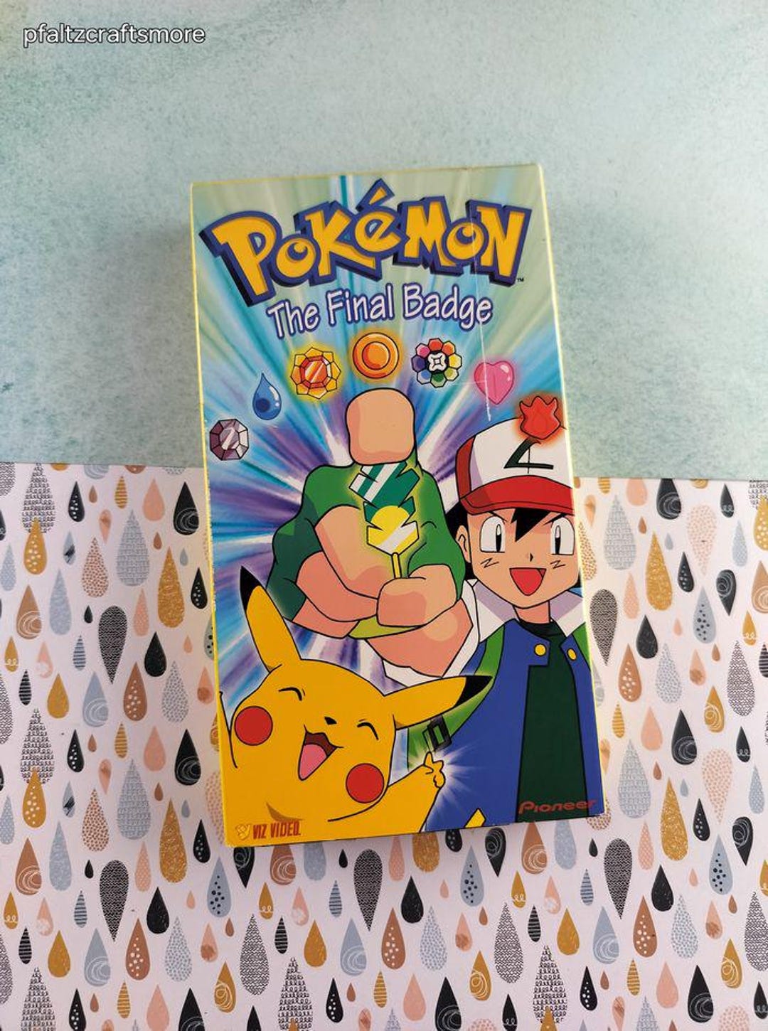Vintage 1998 Viz Video Pokemon "the Final Badge" VHS Tape - Etsy