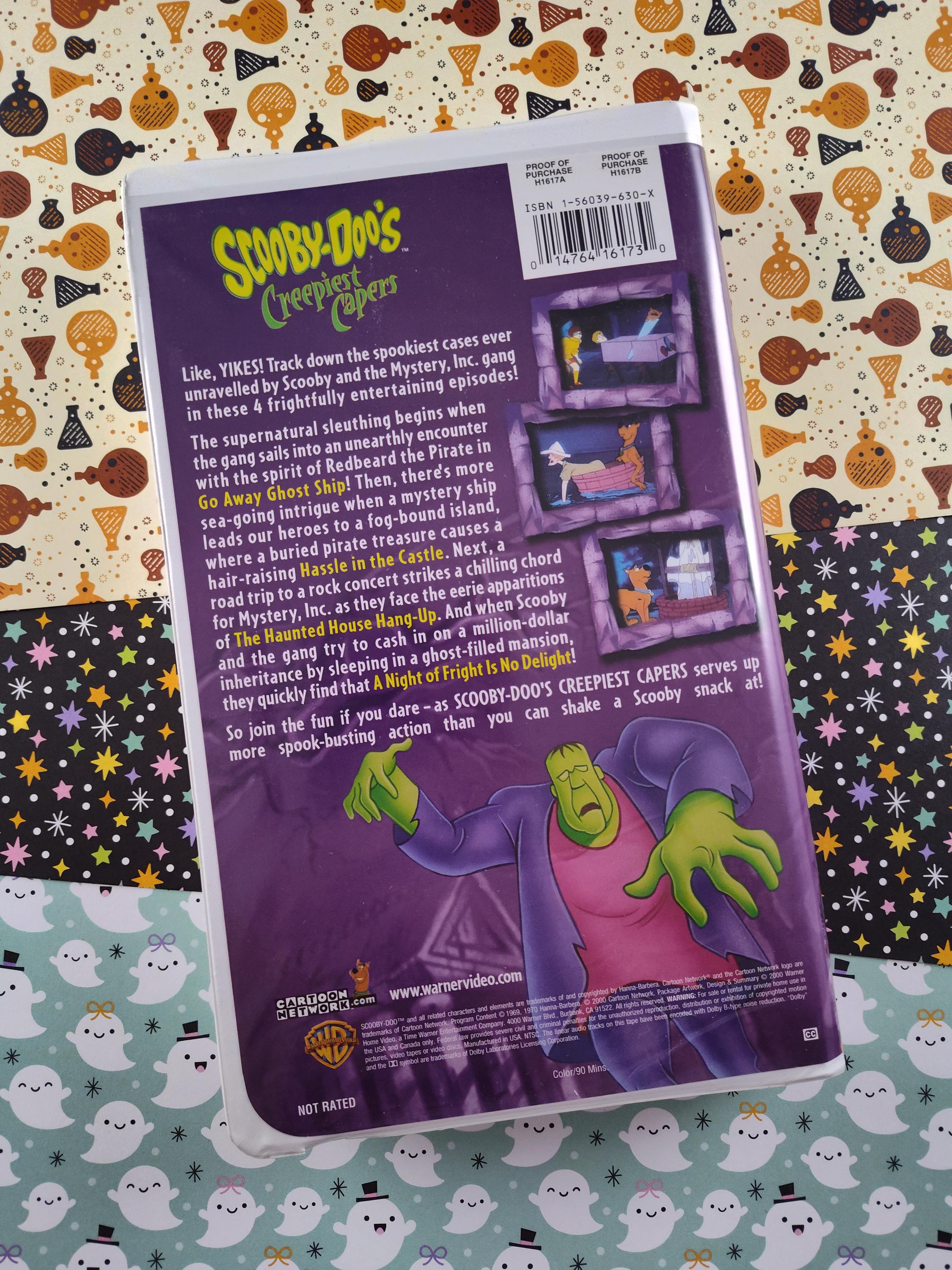 Vintage 2000 Scooby-doo's Creepiest Capers VHS Tape, Nice Shape - Etsy