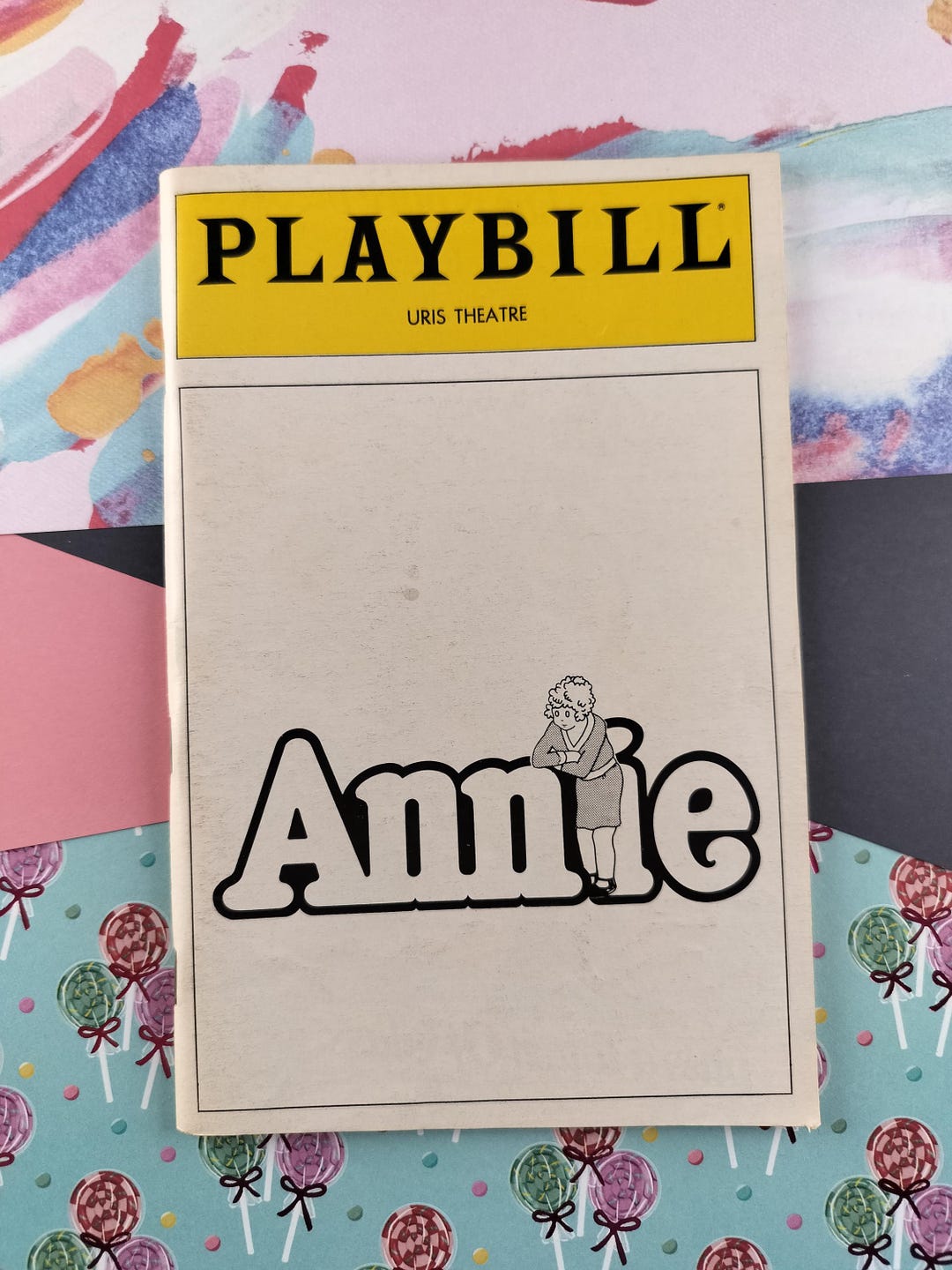 Vintage 1982 (april) Playbill, Uris Theatre, Annie Paperback Booklet - Etsy