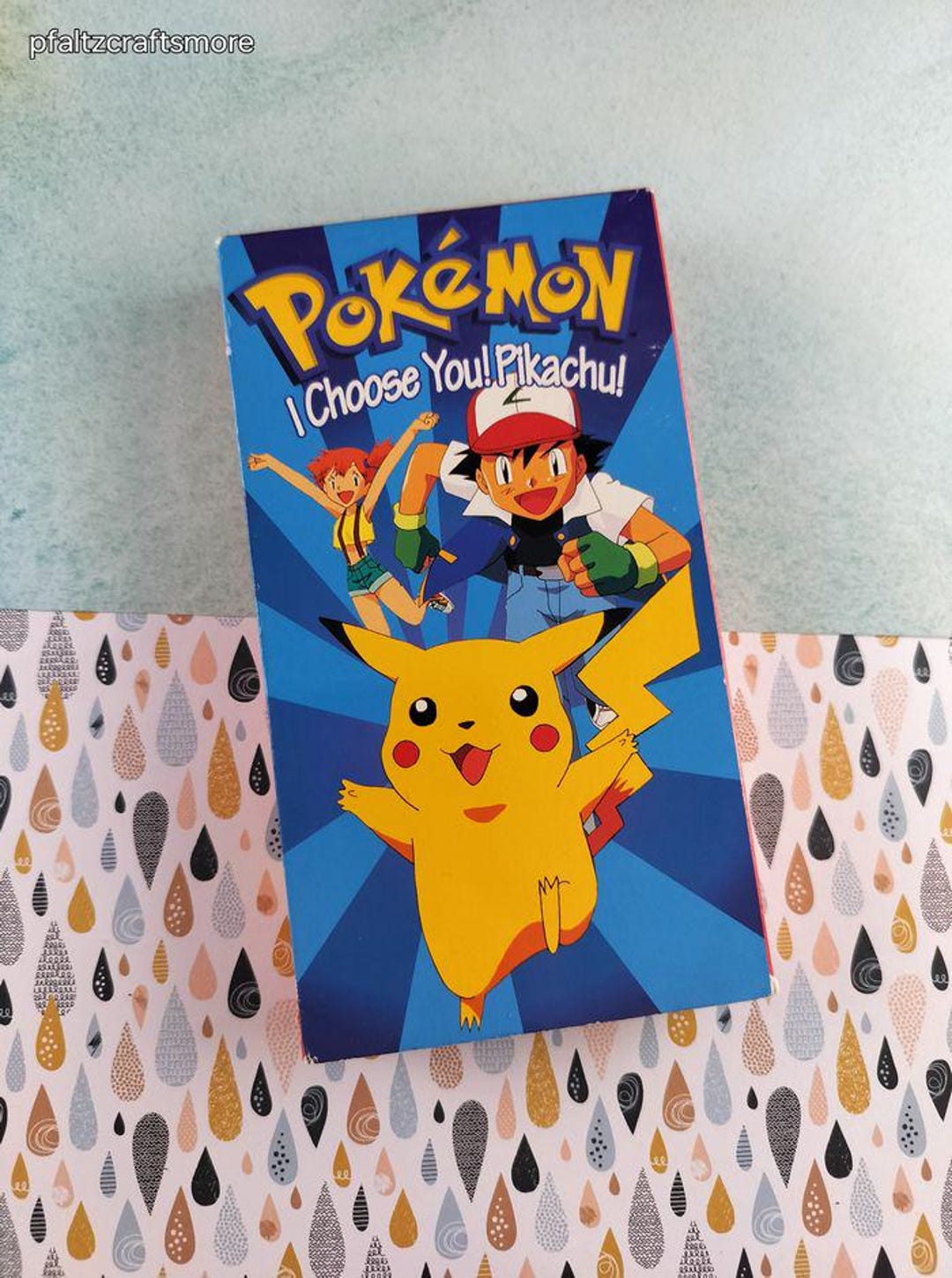 Vintage 1998 Viz Video Pokemon "i Choose You! Pikachu!" VHS Tape - Etsy