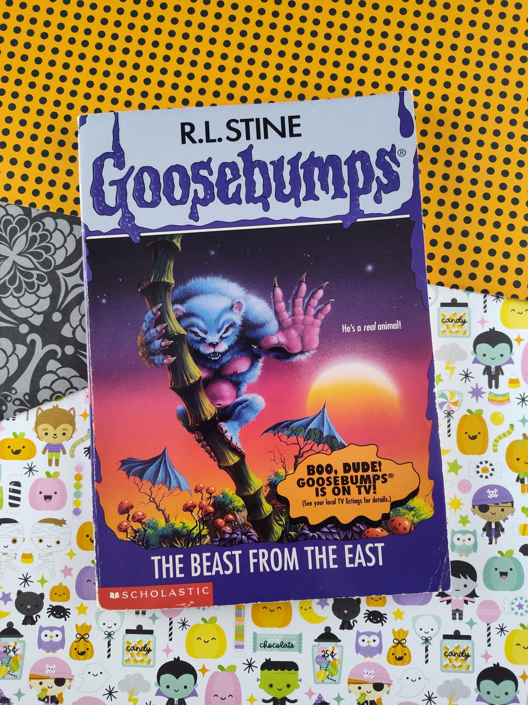 Vintage 1996 R.L. Stine Goosebumps #43, the Beast From the East - Etsy