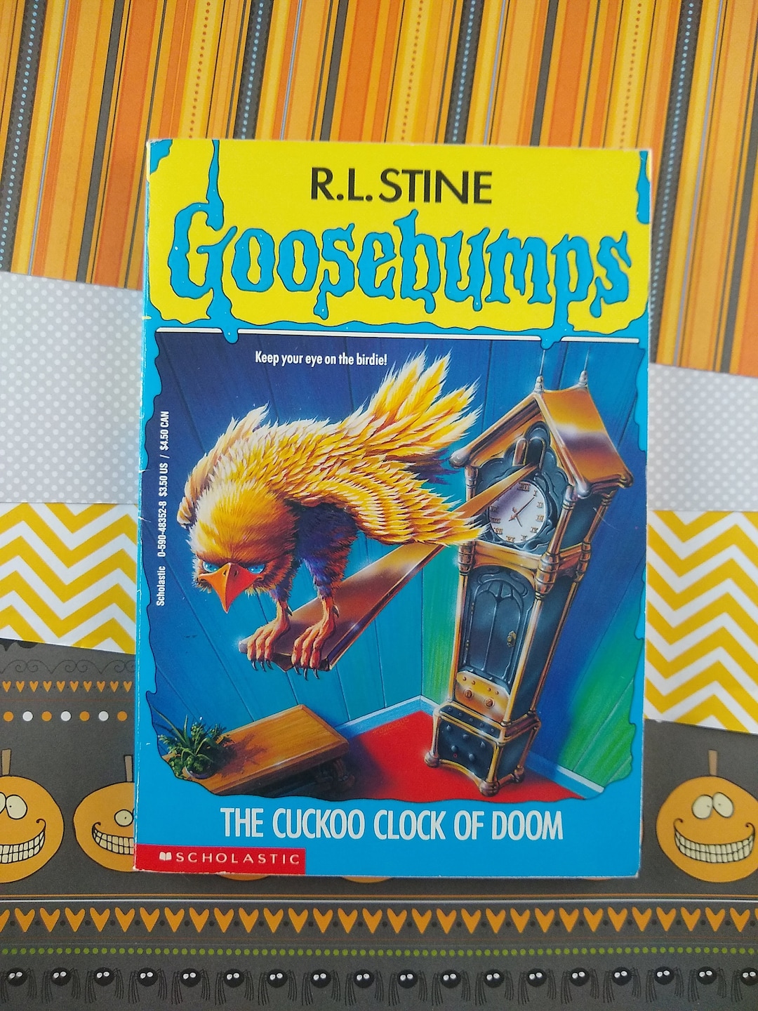 Vintage 1995 1st Printing Goosebumps the Cuckoo Clock of Doom - Etsy