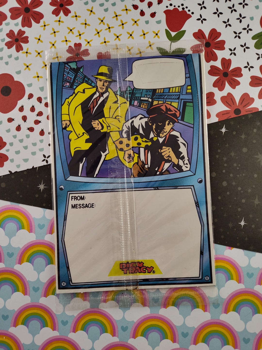 Vintage 1990 Quaker Oats Dick Tracy Door Hanger SEALED Toy, Unopened ...