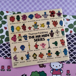 Vintage 1978 Original Mr. Men Books "mr. Nonsense" by Roger Hargreaves ...