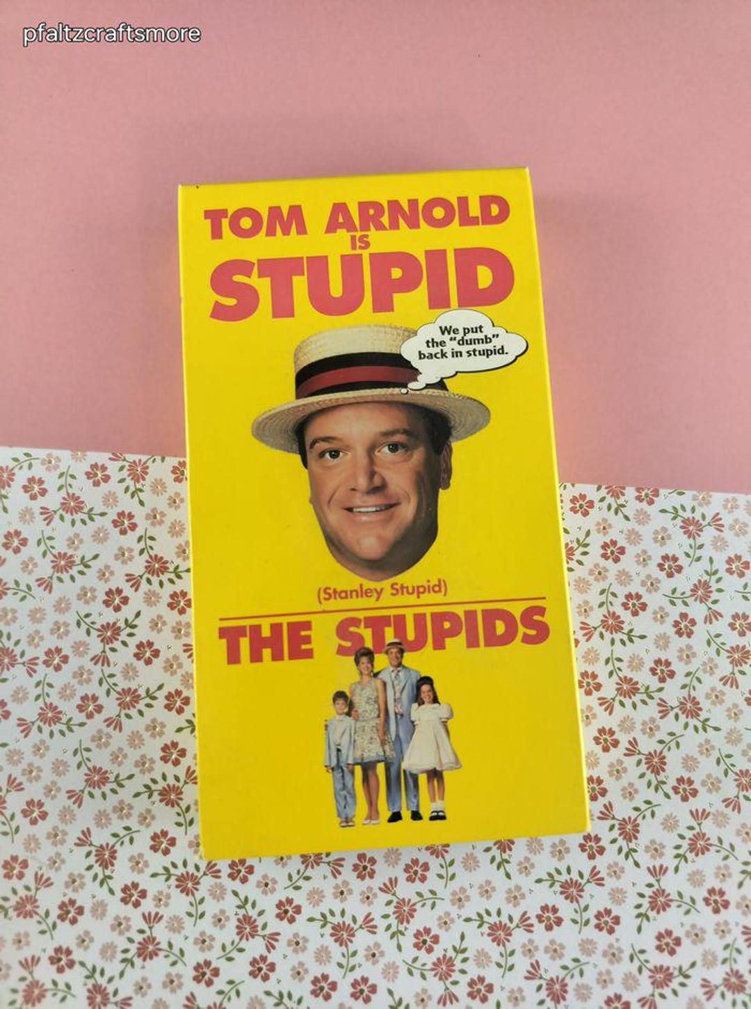 Vintage 1996 Tom Arnold is Stupid (stanley Stupid) the Stupids VHS Tape ...