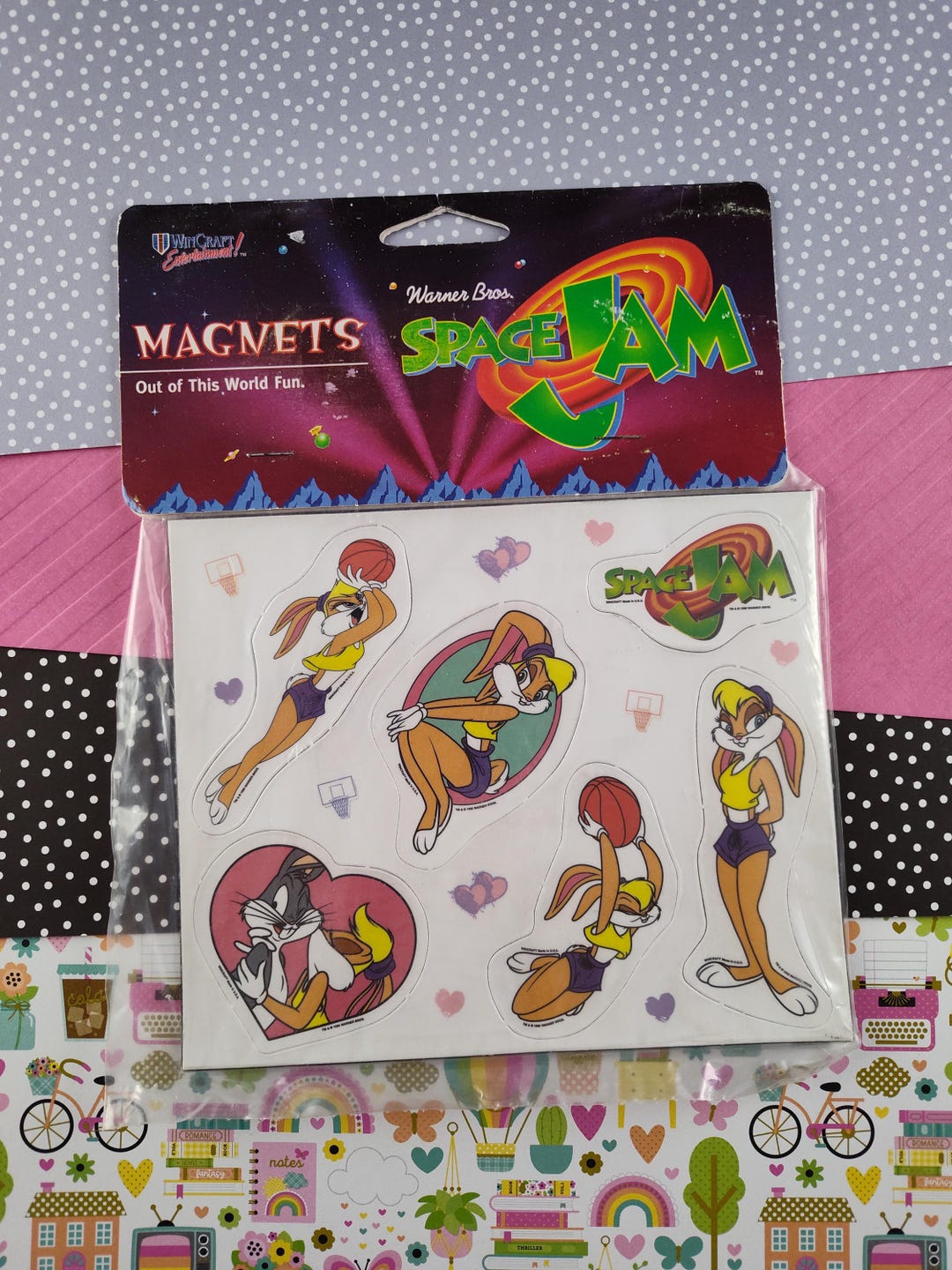 RARE Vintage 1996 Warner Bros. Space Jam Magnets, New & Sealed - Etsy