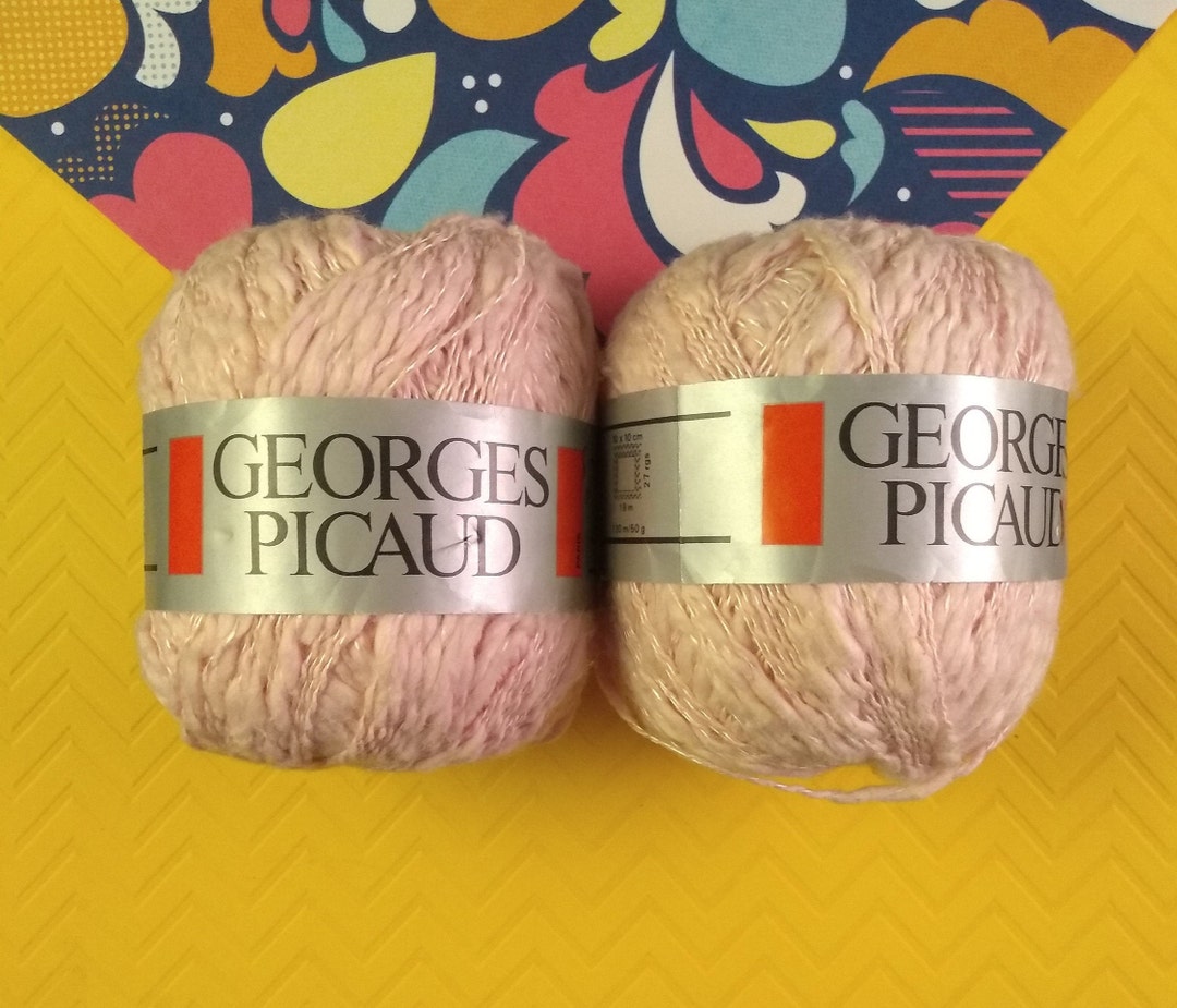 CLEARANCE Vintage Georges Picaud Fugace French Yarn, Lot of 2 Clean ...