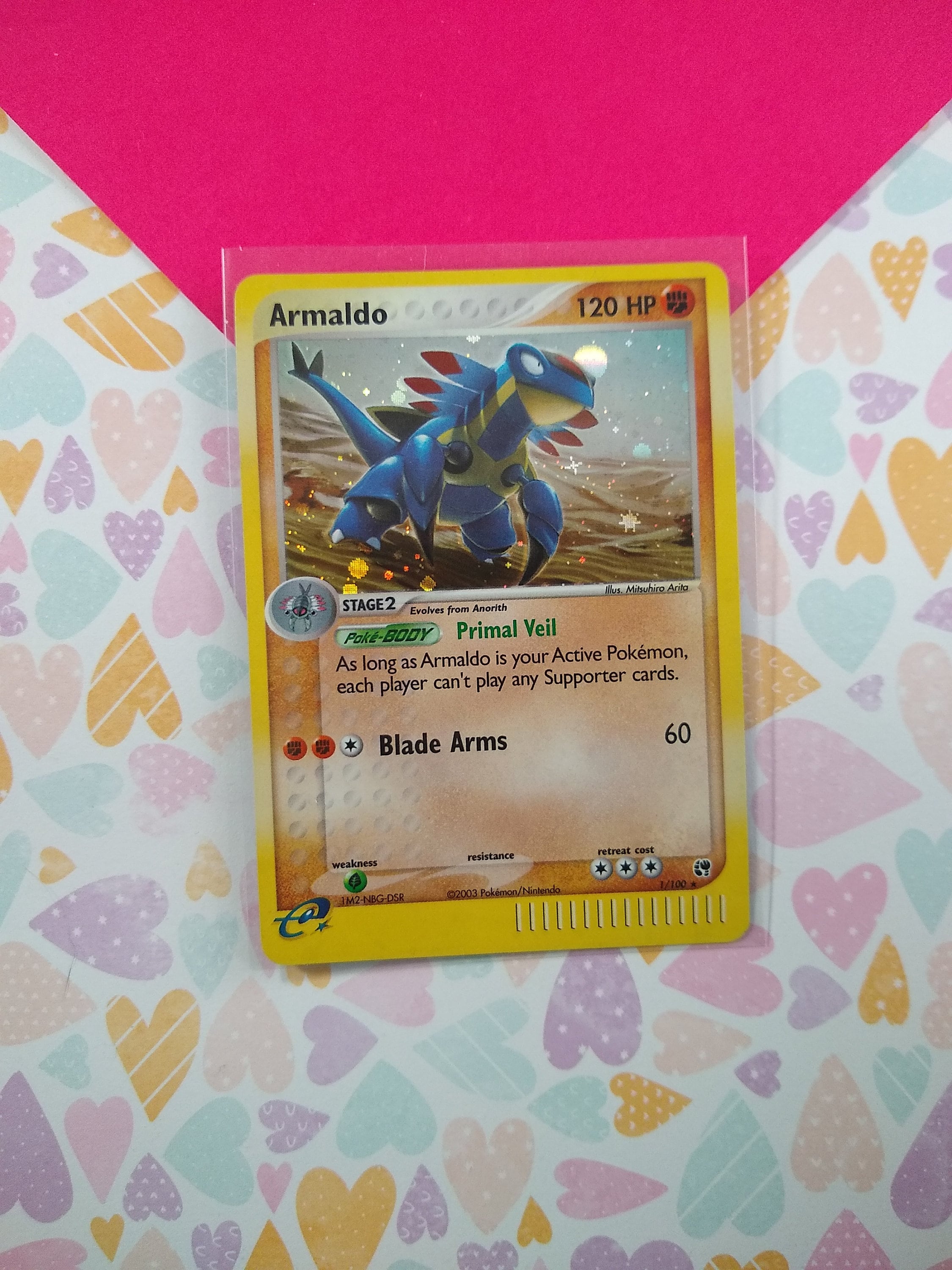 Pokemon Armaldo Card