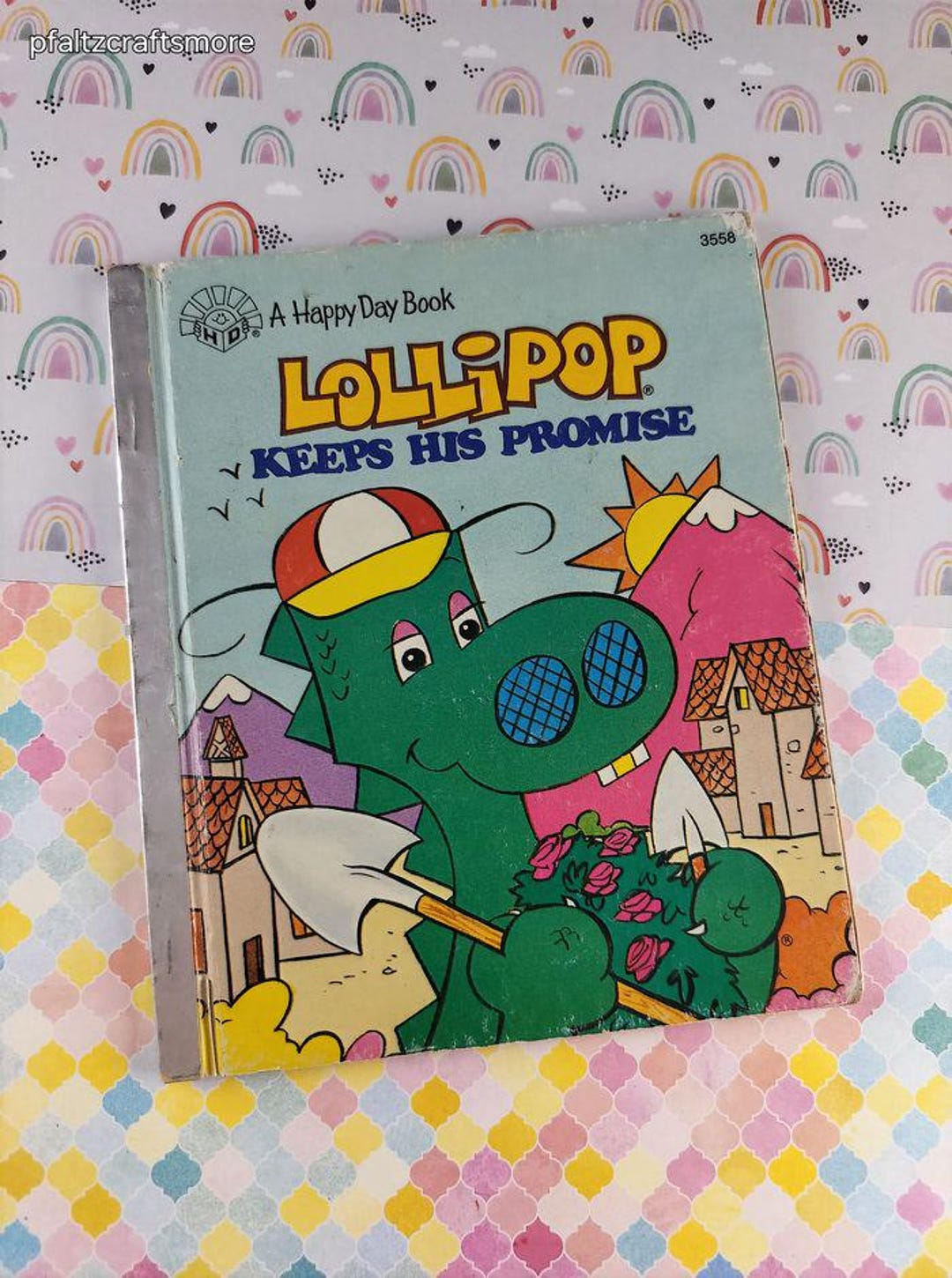 Vintage 1983 Happy Day Book: Lollipop Keeps His Promise Hardcover - Etsy