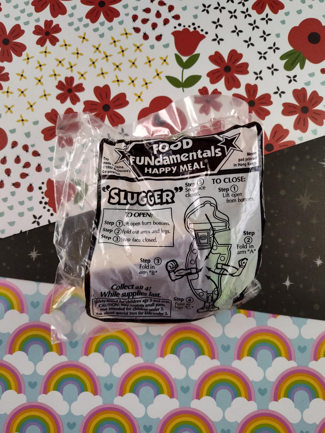 Vintage 1992 Food Fundamentals "slugger" Mcdonalds Toy SEALED - Etsy