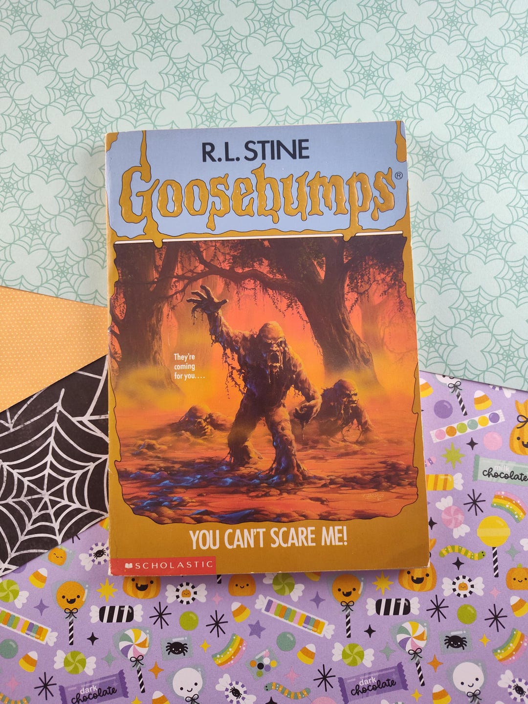 Vintage 1994 R.L. Stine Goosebumps 15, You Can't Scare Me - Etsy