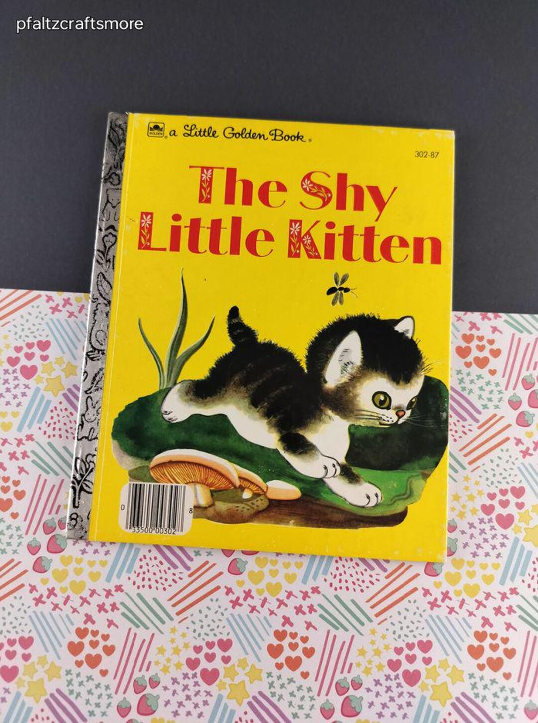 Vintage 1974 Little Golden Book: the Shy Little Kitten Hardcover - Etsy