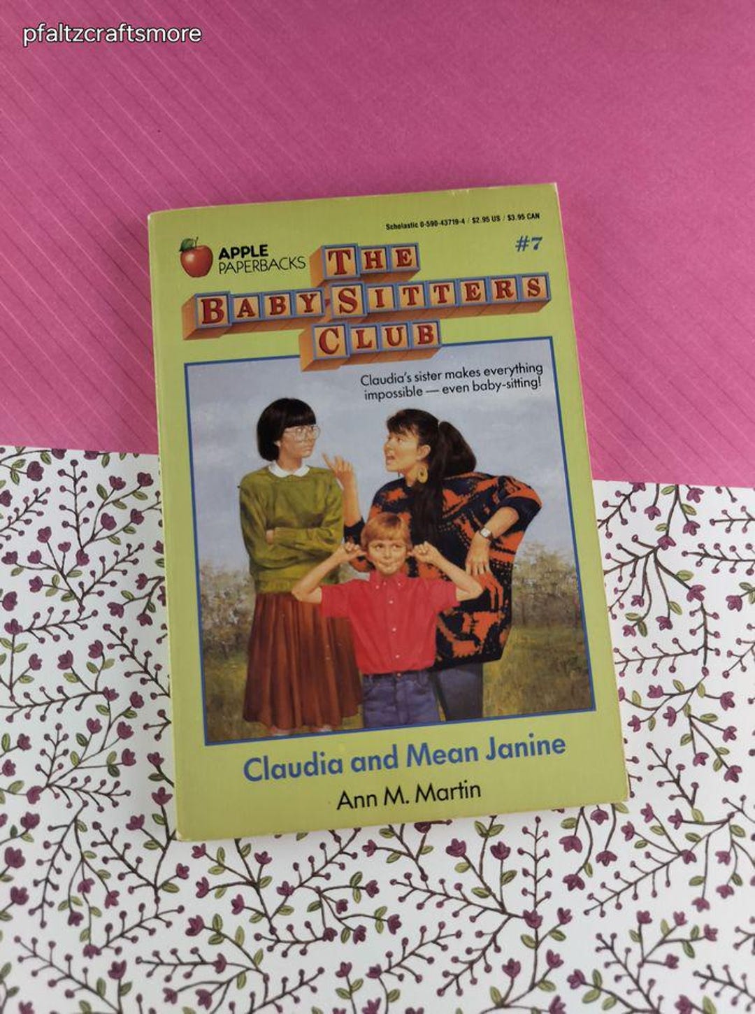 Vintage 1980's the Baby-sitters Club "claudia and Mean Janine" #7 ...