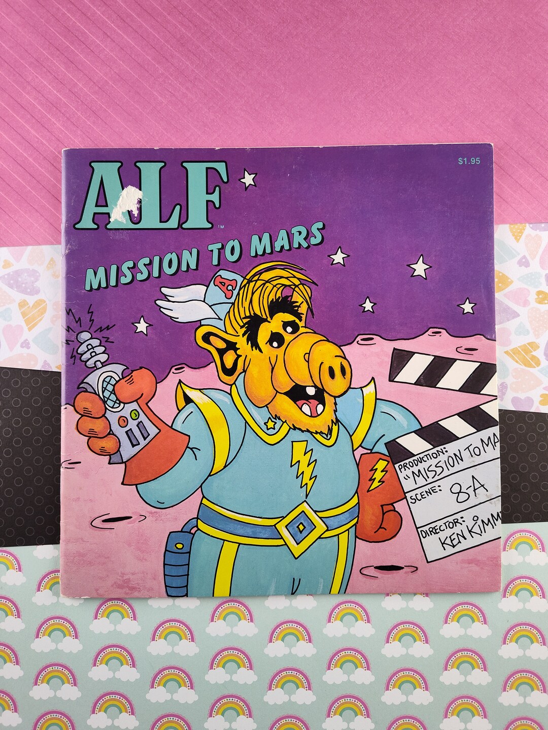 Vintage 1987 Alf mission to Mars Checkerboard Press Softcover, Nice ...