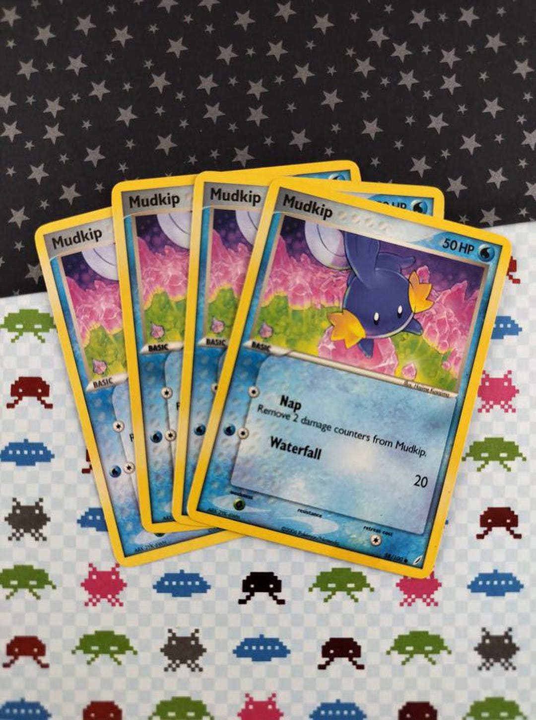 Vintage Common- Set/4 Mudkip Ex Crystal Guardians Non-holo Pokemon ...