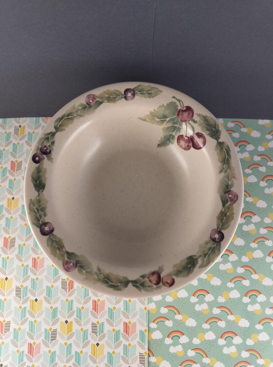Vintage Pfaltzgraff Jamberry Fruits 7.25" Soup Bowls Set/5 - Etsy