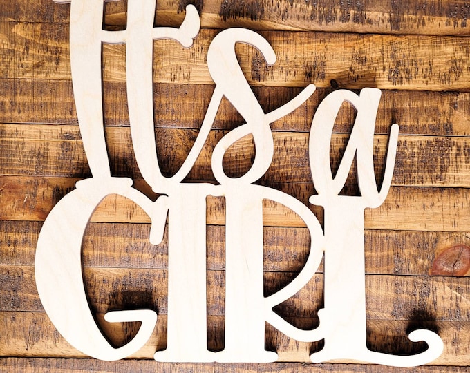 Wooden Hello Unfinished Wood Words DIY Projects Door - Etsy