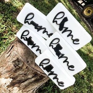 Home State Sitting Block - Etsy