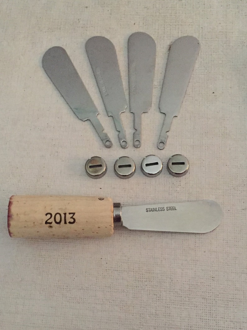 DIY Appetizer Spreader Blade, Cork Craft, Hostess Gift - Etsy