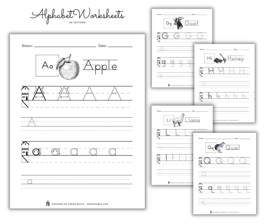 Abeka Handwriting Worksheets