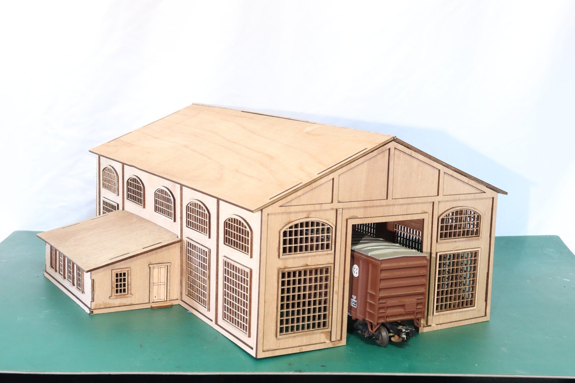 O Scale (1:48) [kit] Old Warehouse - Etsy