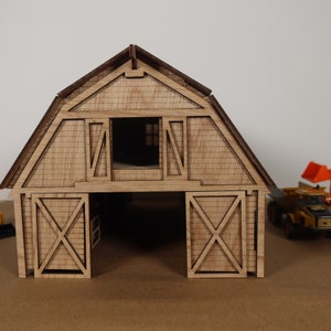 1:48 (O Scale) [kit] Farm Barn - Etsy