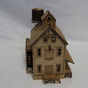 1:48 (O Scale) [kit] Water Wheel, Heims Mill - Etsy