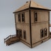 1:48 (O Scale) [assembled] Two Story House, Miltion Villa. - Etsy