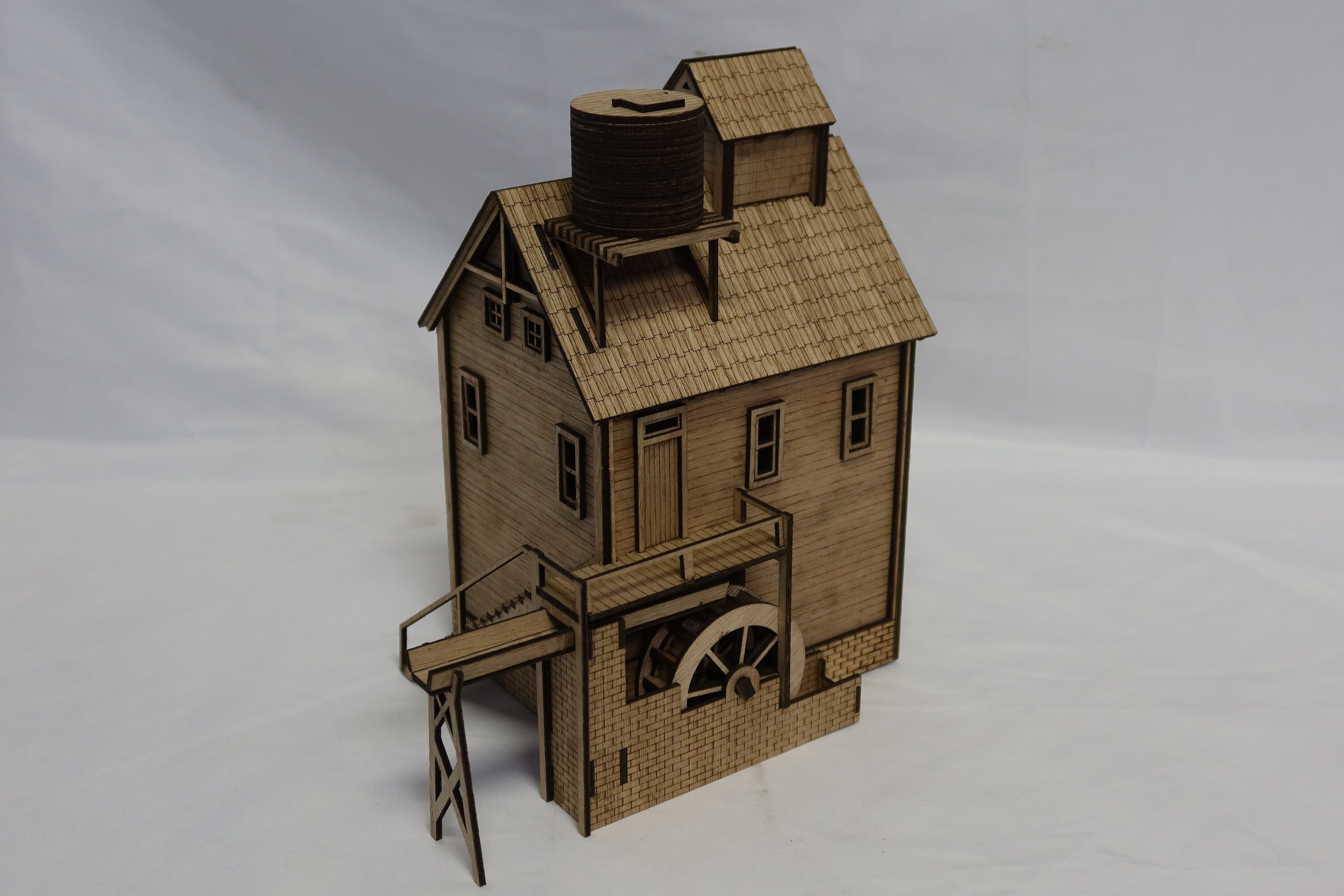 1:48 (O Scale) [kit] Water Wheel, Heims Mill - Etsy