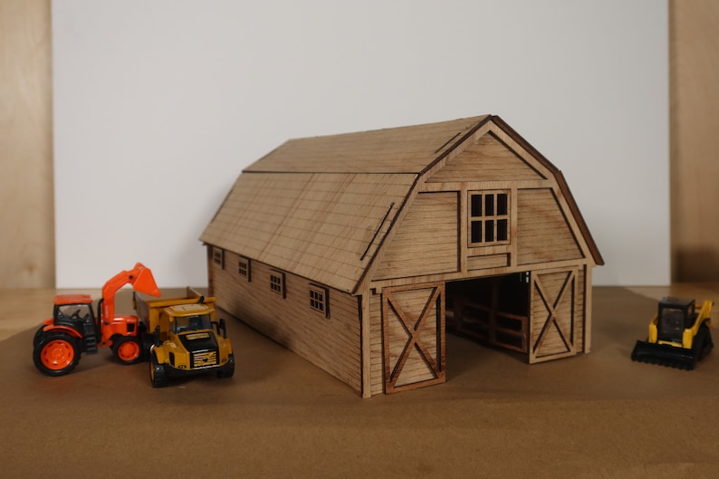1:48 (O Scale) [kit] Farm Barn - Etsy
