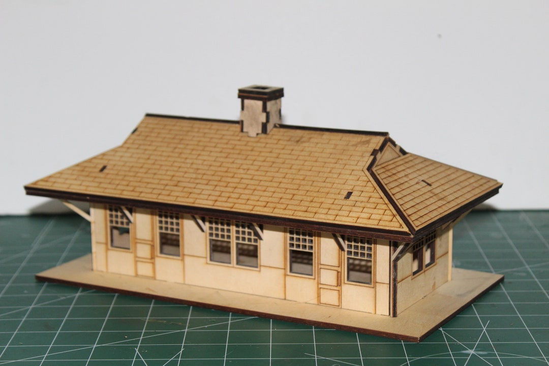 1:48 (O Scale) [kit] Train Station - Etsy