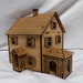 1:48 (O Scale) [assembled] Two Story House, Miltion Villa. - Etsy