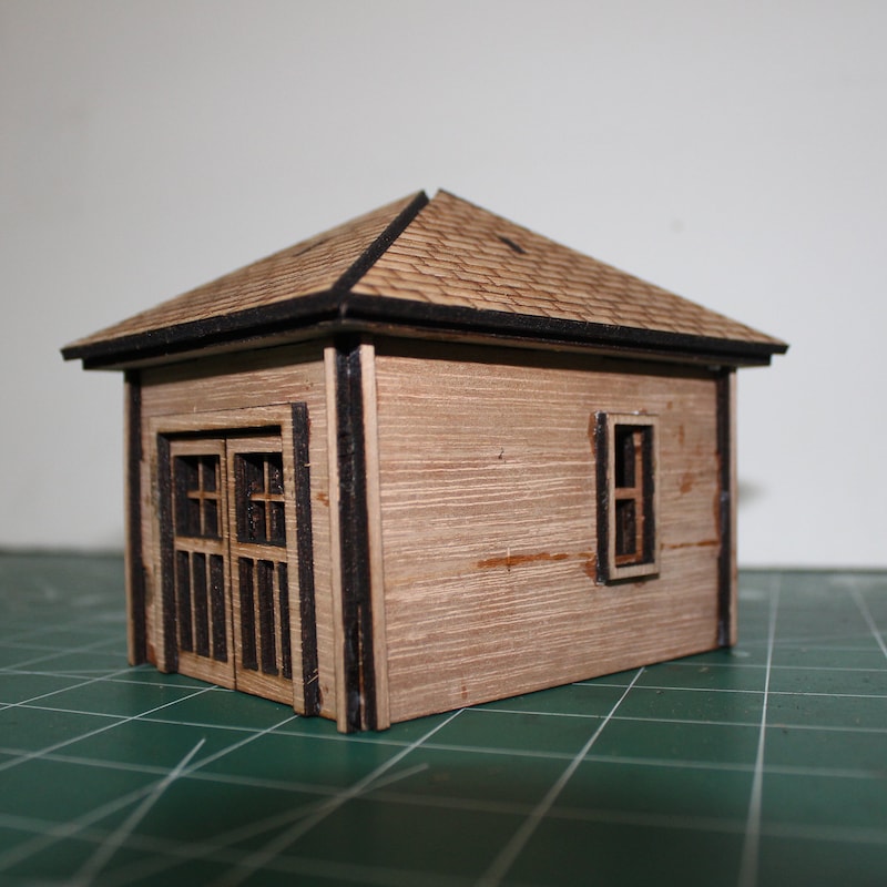Scale Model Car Garage - Etsy