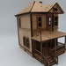1:48 (O Scale) [assembled] Two Story House, Miltion Villa. - Etsy