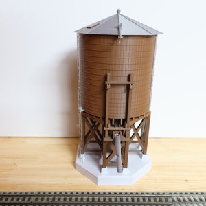 1:48 (O Scale) [kit] Steam Engine Water Tower - Etsy