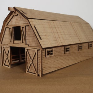 1:48 (O Scale) [kit] Farm Barn - Etsy