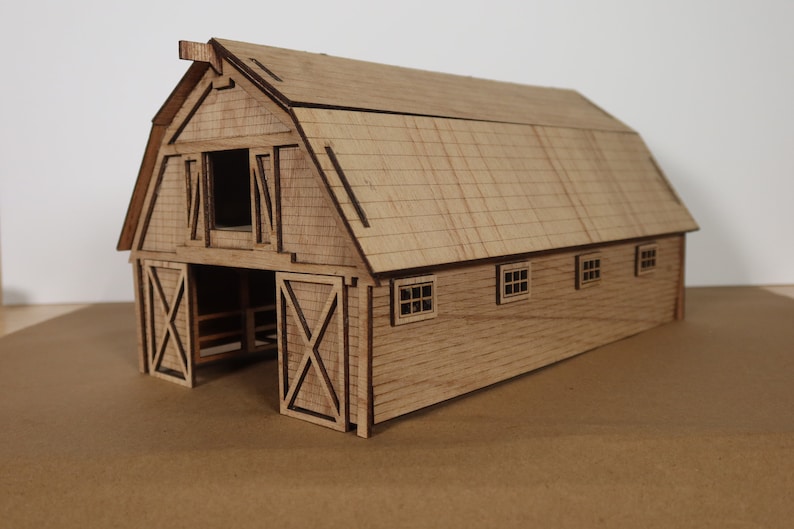 1:48 (O Scale) [kit] Farm Barn - Etsy