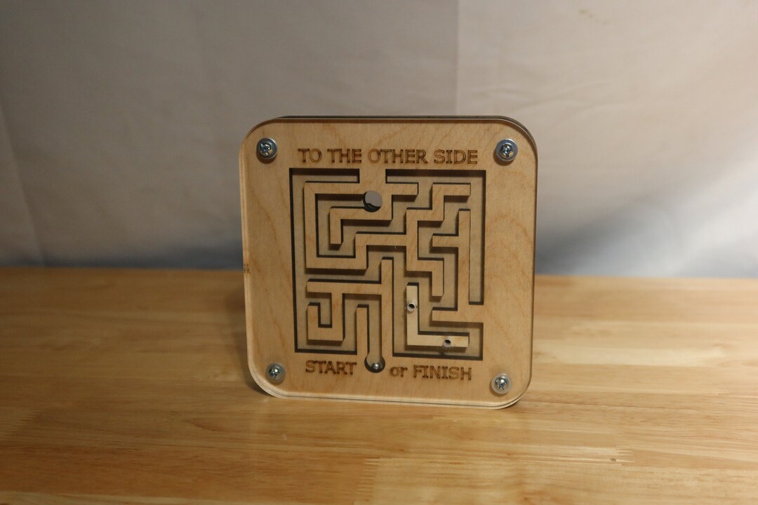Two Sided Maze, Toy, Game - Etsy