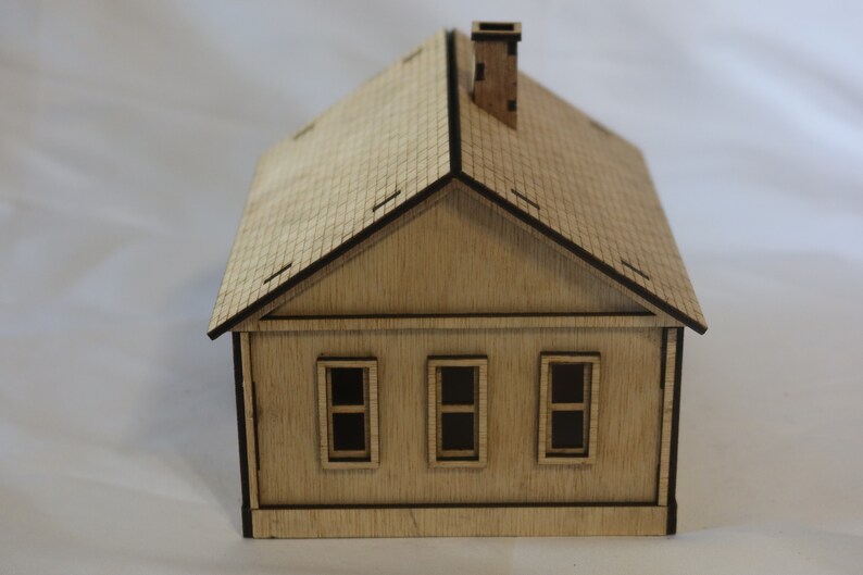 1:48 (O Scale) [kit] Cabin, Small House, Beach Hut - Etsy