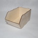 Desktop Stackable Wood Storage Bin - Etsy