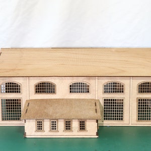 O Scale (1:48) [kit] Old Warehouse - Etsy
