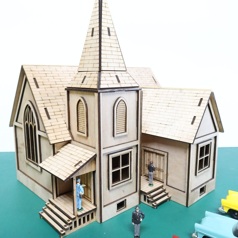 Scale Model Church - Etsy