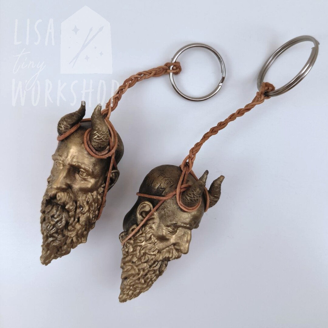 Mimir GOW Pendant Keychain - Etsy